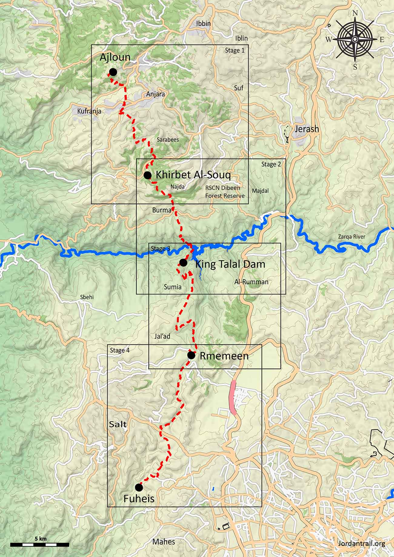 Jordan Trail | Ajloun to Fuhais
